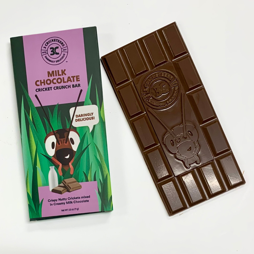 Milk Chocolate Cricket Crunch Bar – PROCESS