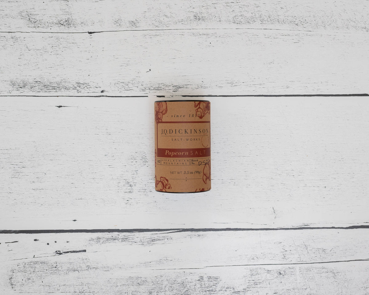 Appalachian Popcorn Salt – PROCESS